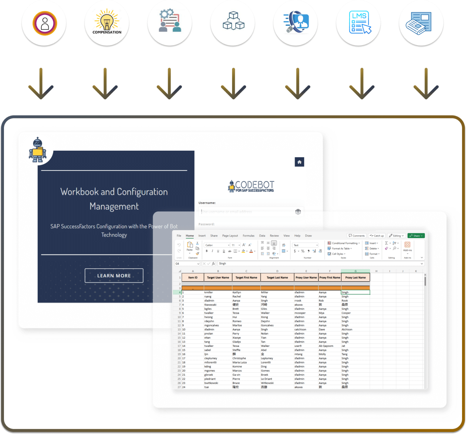 Workbook Builder - CodeBot for SAP SuccessFactors
